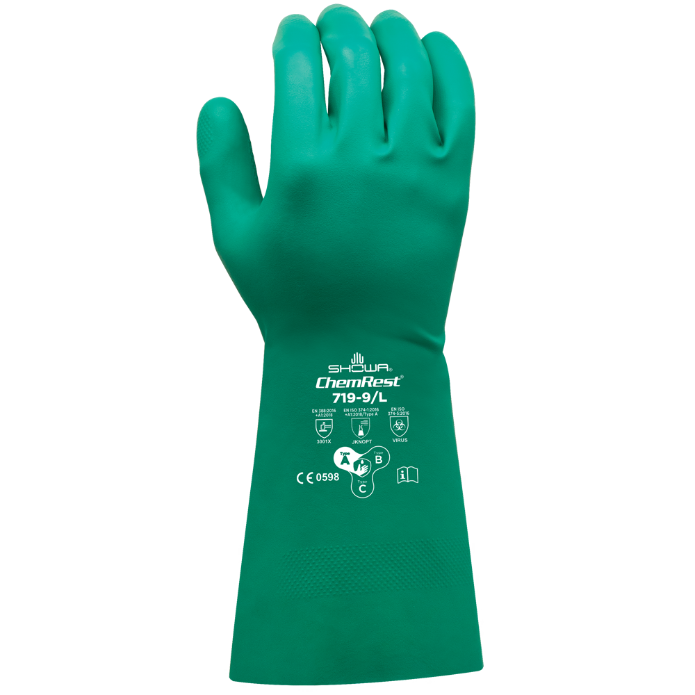 SHOWA Gloves 719 · Chemical Protection Gloves
