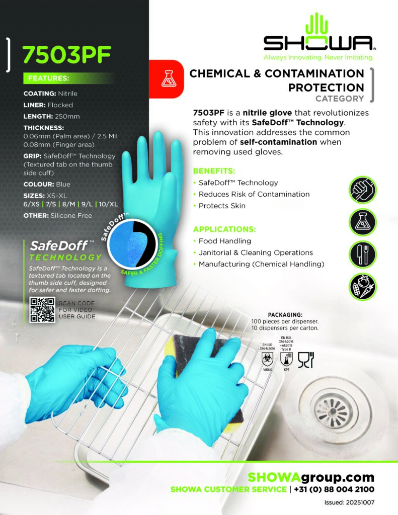 SHOWA Gloves 7503PF · Single Use Gloves